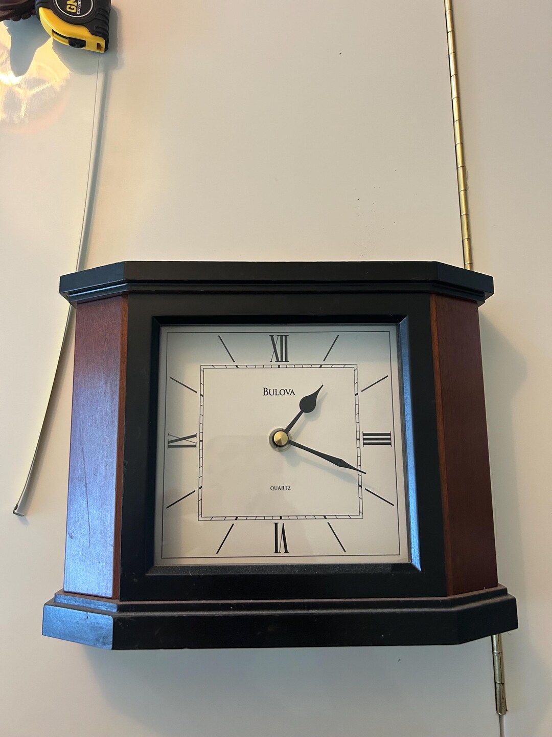 Antique Bulova Quartz Desk Clock - Etsy