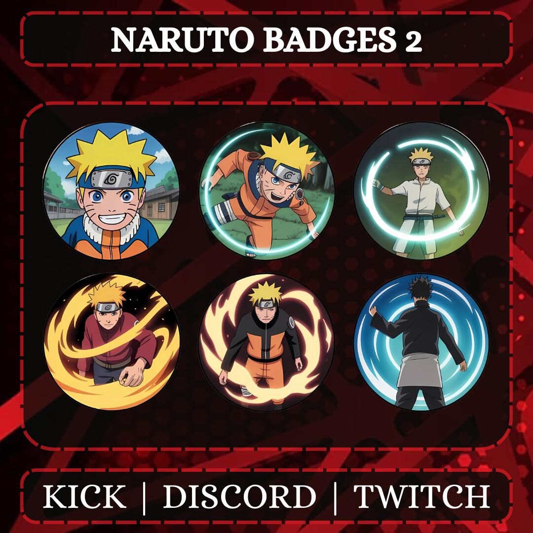 Twitch Anime Sub Badges | Designed for Twitch, Kick and Mixer ...