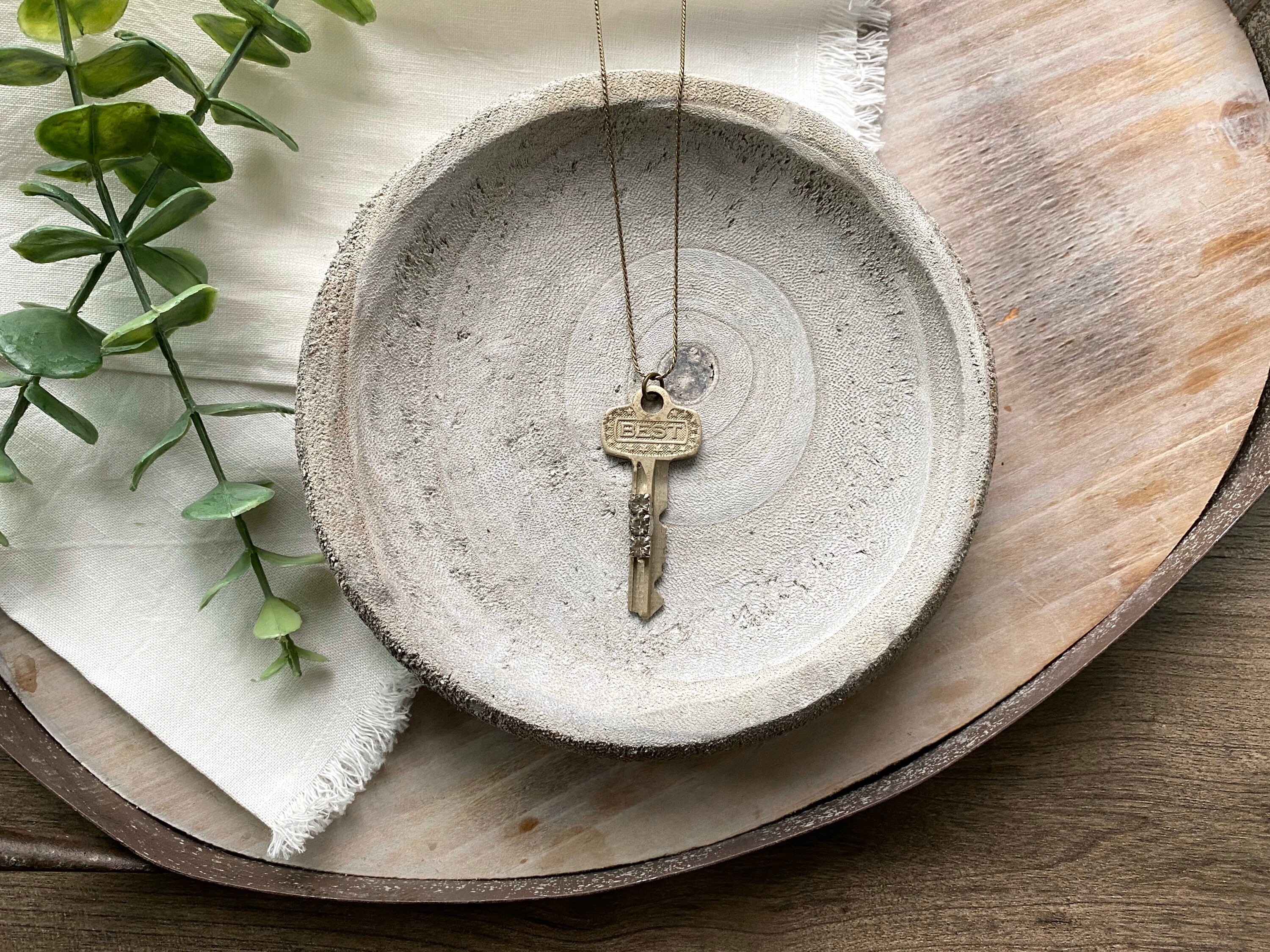 Womens Key Necklace // Old Key Necklace // Old Key Charm // - Etsy