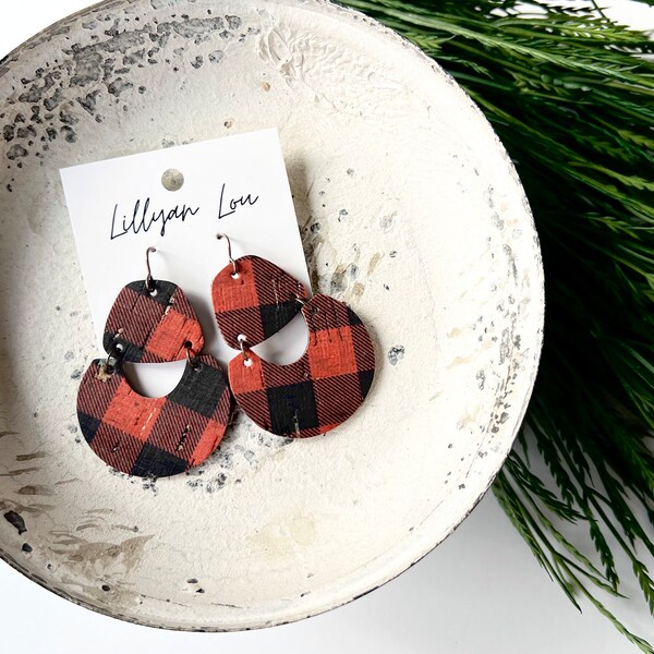 Red Buffalo Check - Etsy