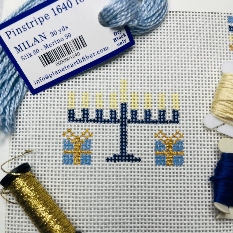 Needlepoint Jewish Design - Etsy
