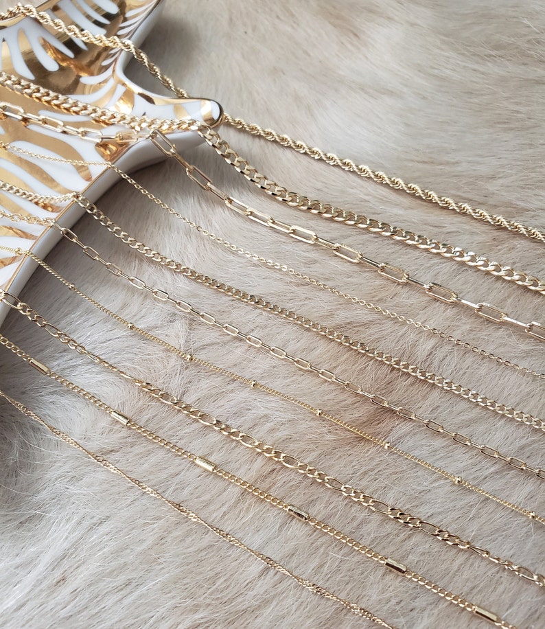 Mother of Pearl Birth Flower Necklace, 18k Gf Chain Birthday Gift for ...