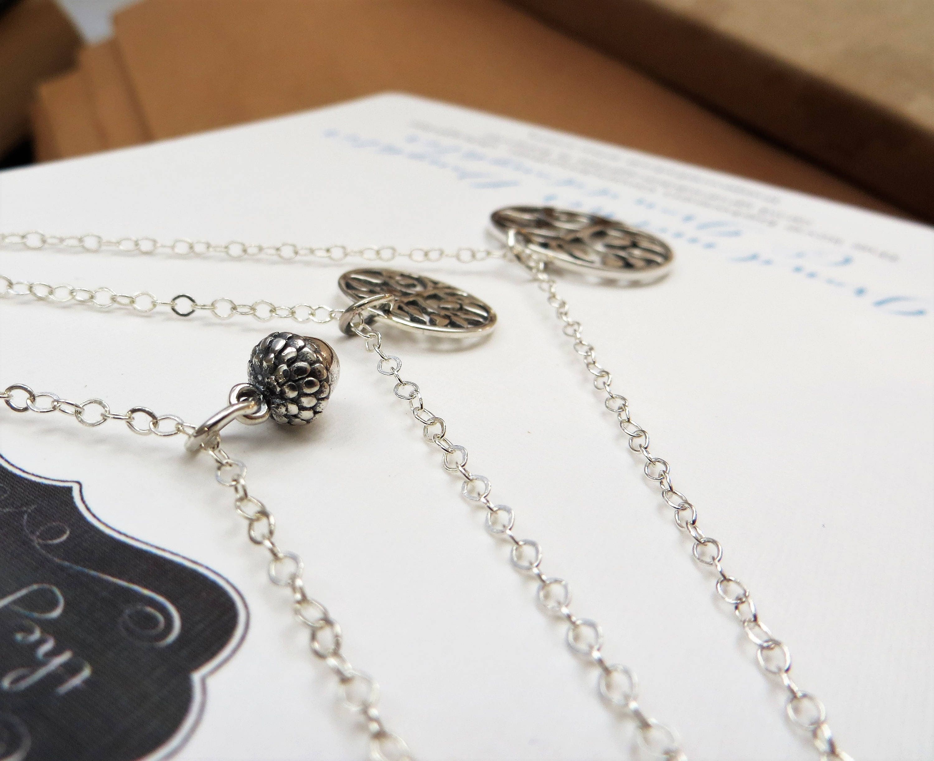 Generations Jewelry Tree of Life Necklace Acorn Set New | Etsy