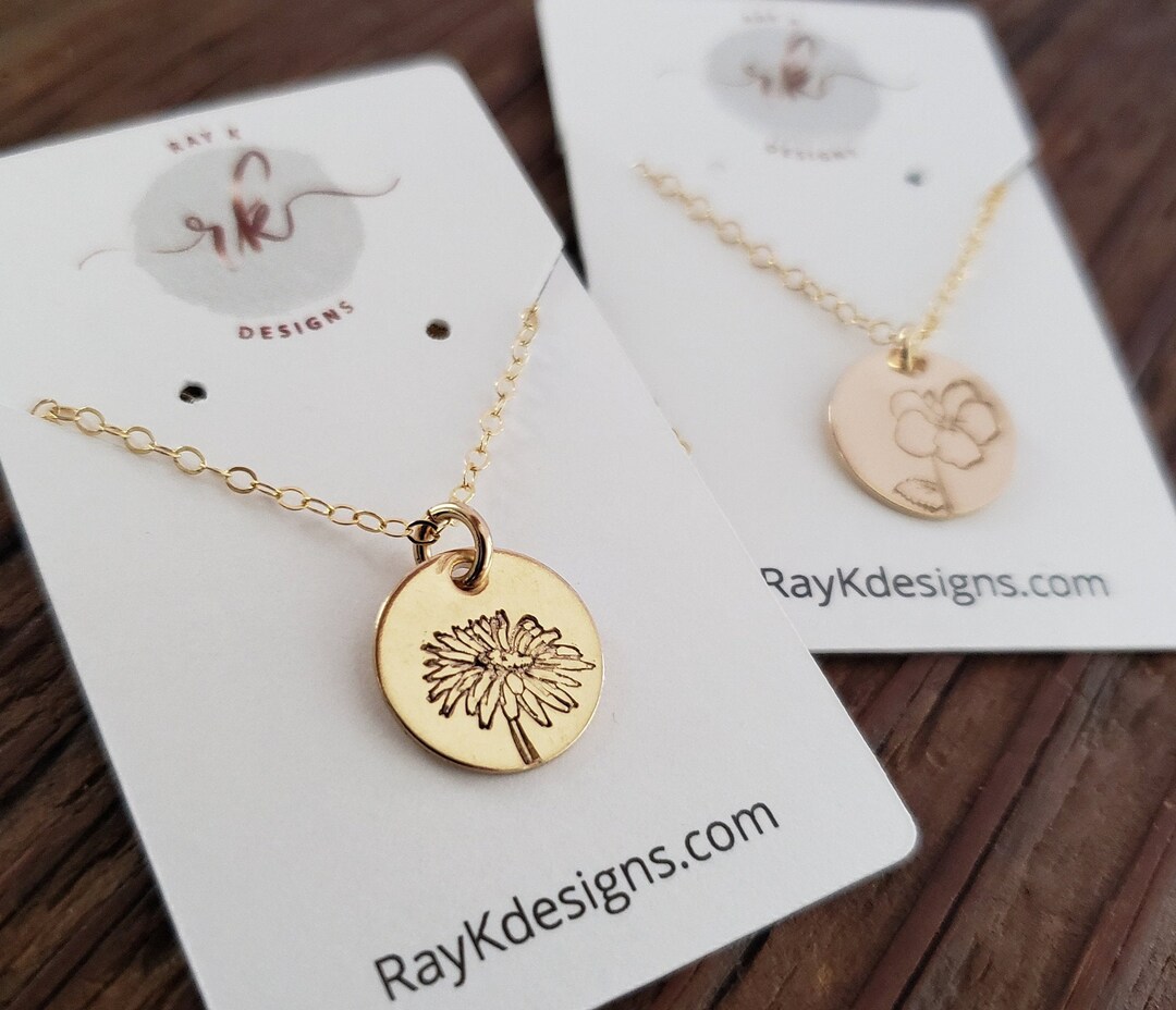 June Birthday Gift, Rose Birth Flower Necklace, Sister, Mom, Aunt ...