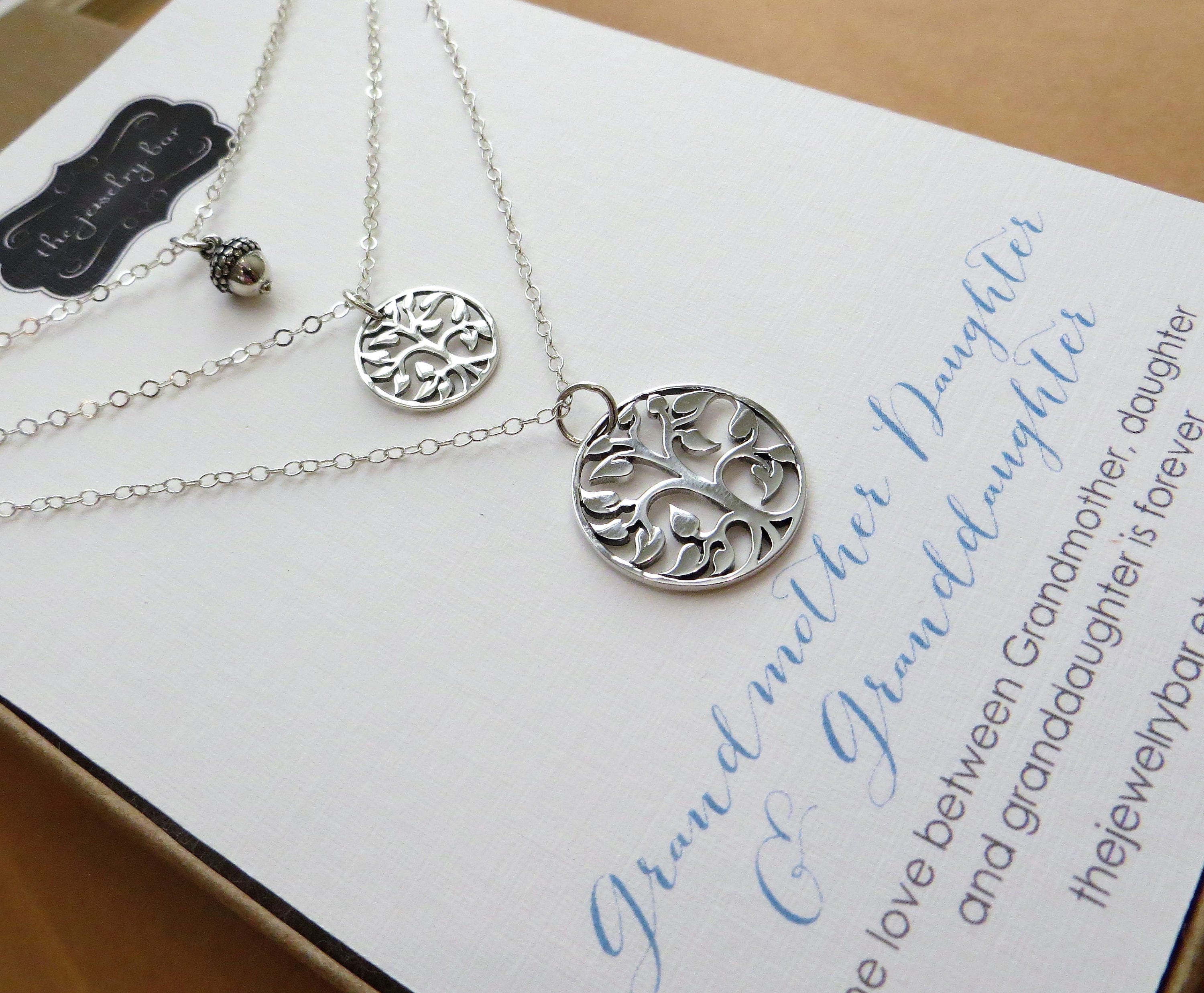 Generations Jewelry Tree of Life Necklace Acorn Set New | Etsy