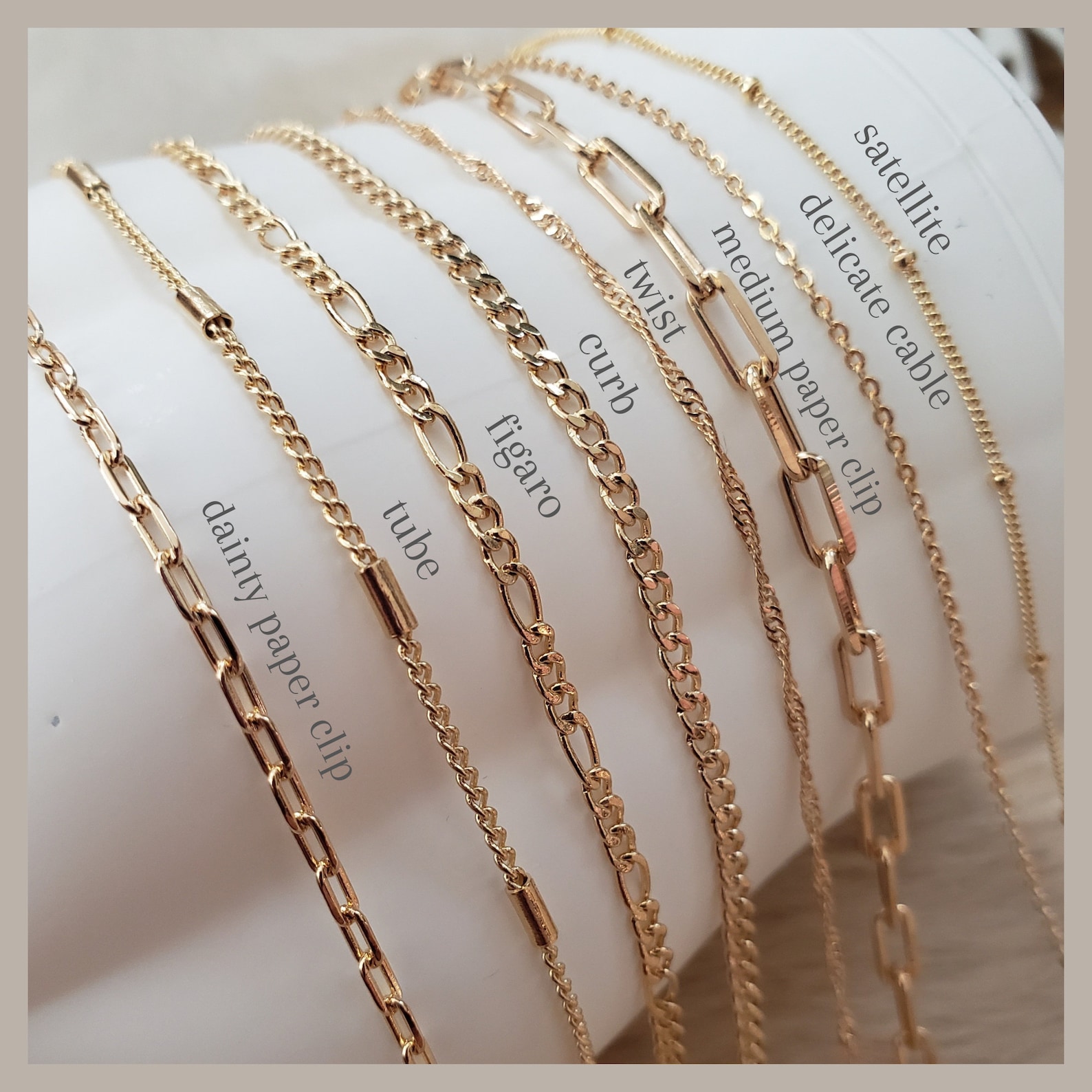 Mother of Pearl Birth Flower Necklace 18k Gf Chain Birthday Gift for ...