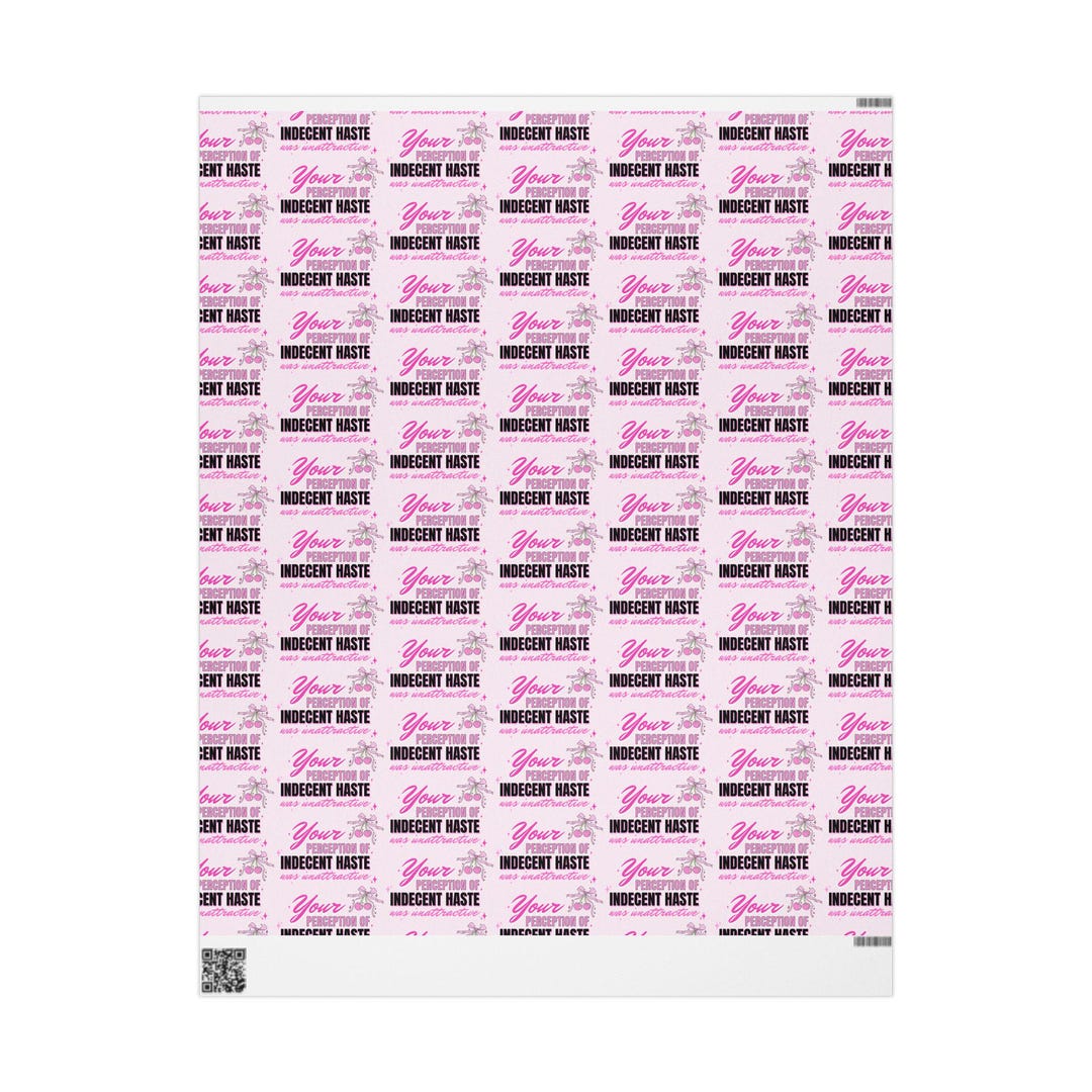 Pink Law-themed Wrapping Paper, Girly Attorney Gift Wrap - Etsy