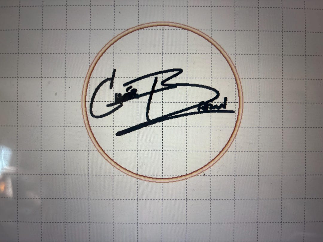 Chris Brown Signature - Etsy
