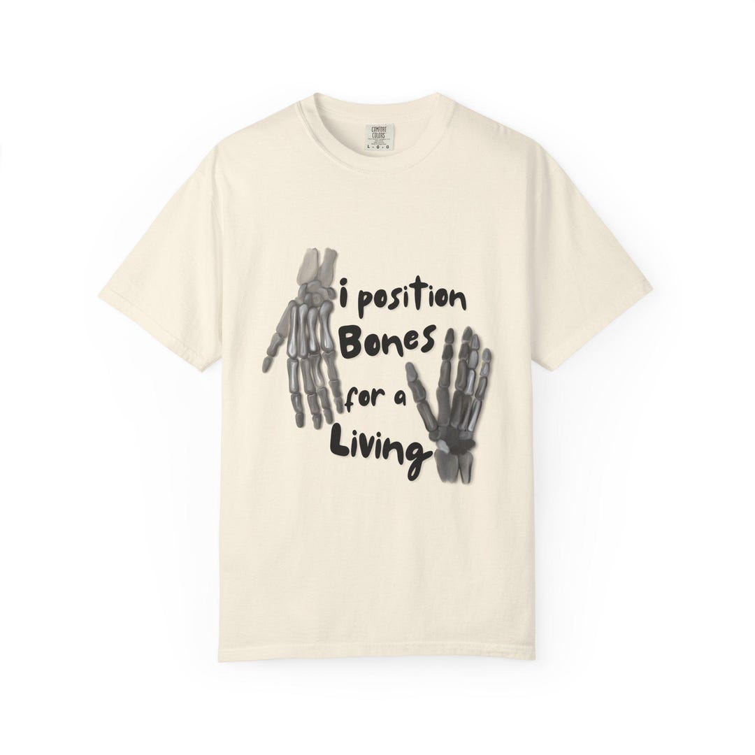 Radiographer Xray Hand Bones Illustration T-shirt | Radiology Students ...