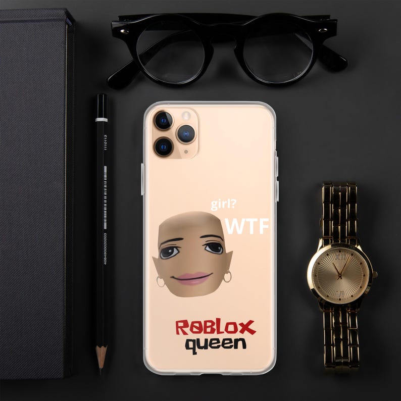 Clear Roblox Meme iPhone Case - Etsy