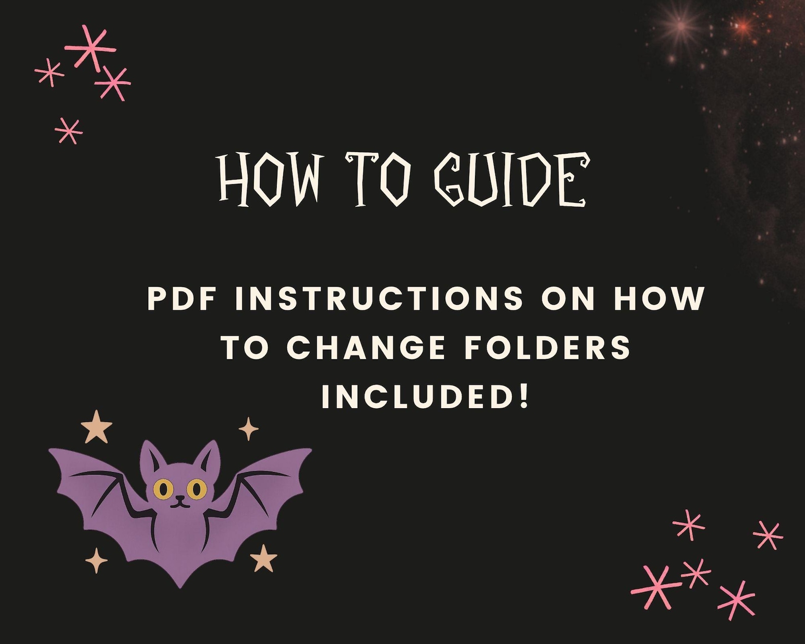 Midnight Witch Folder Icons for Mac and Windows – Spooky Cute Desktop ...