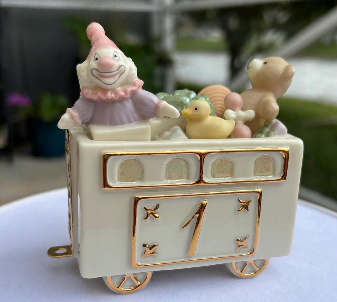Lenox Happy Birthday Express Train – Porcelain First Birthday Keepsake ...