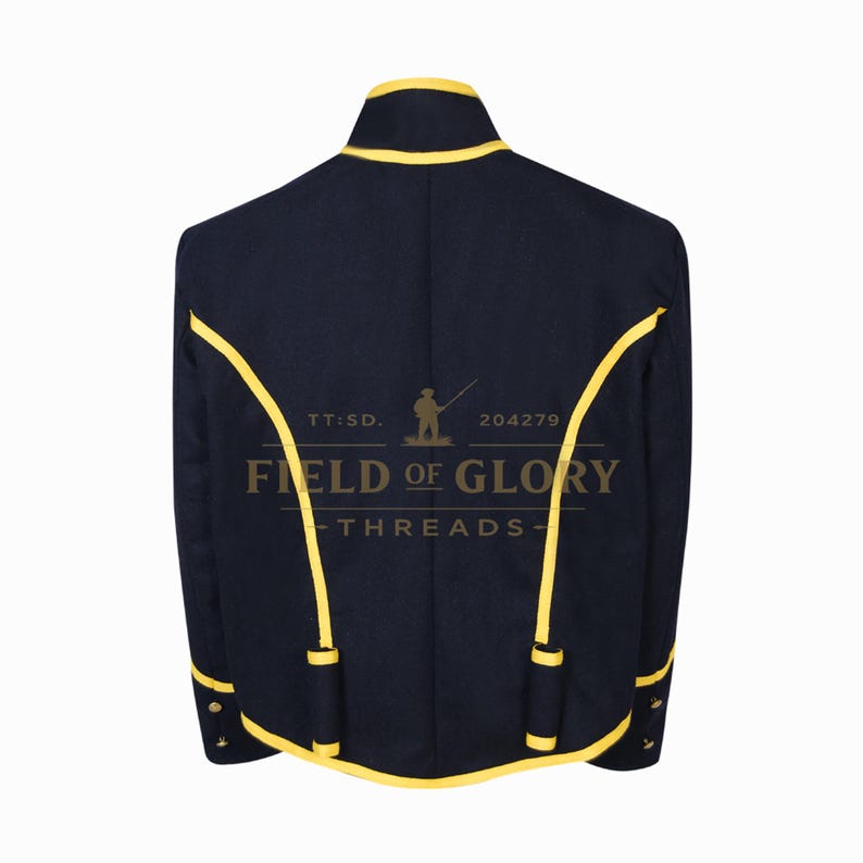 Civil War Union Cavalry Shell Jacket – Yellow-trimmed Wool, St. Louis ...