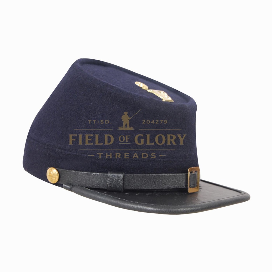 Civil War Union Kepi - Blue Wool Forage Cap - Etsy