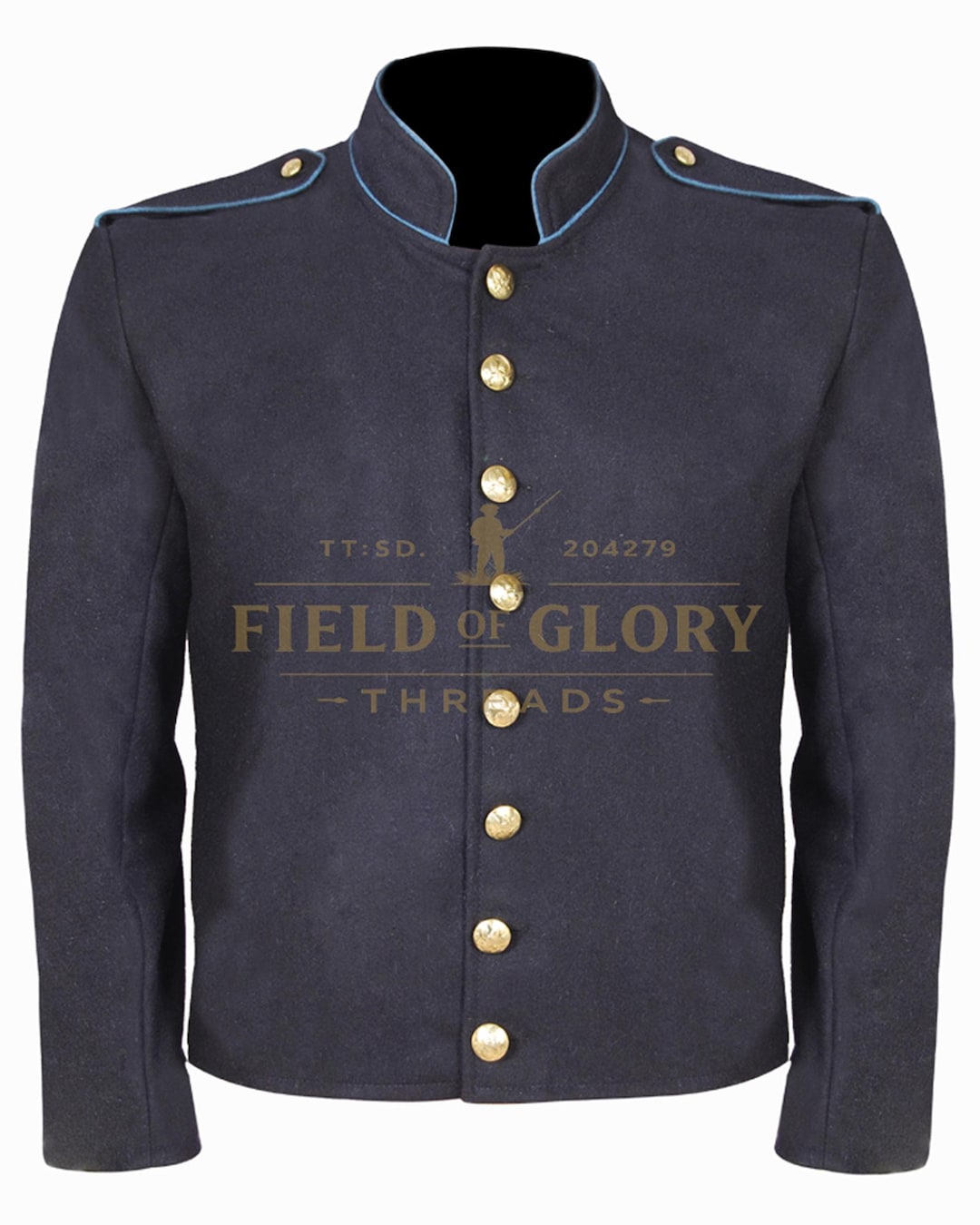 Civil War Union Infantry - Shell Jacket - With Shoulder Straps & Sky ...