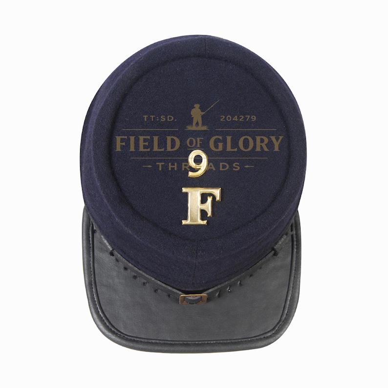 Civil War Union Kepi - Blue Wool Forage Cap - Etsy