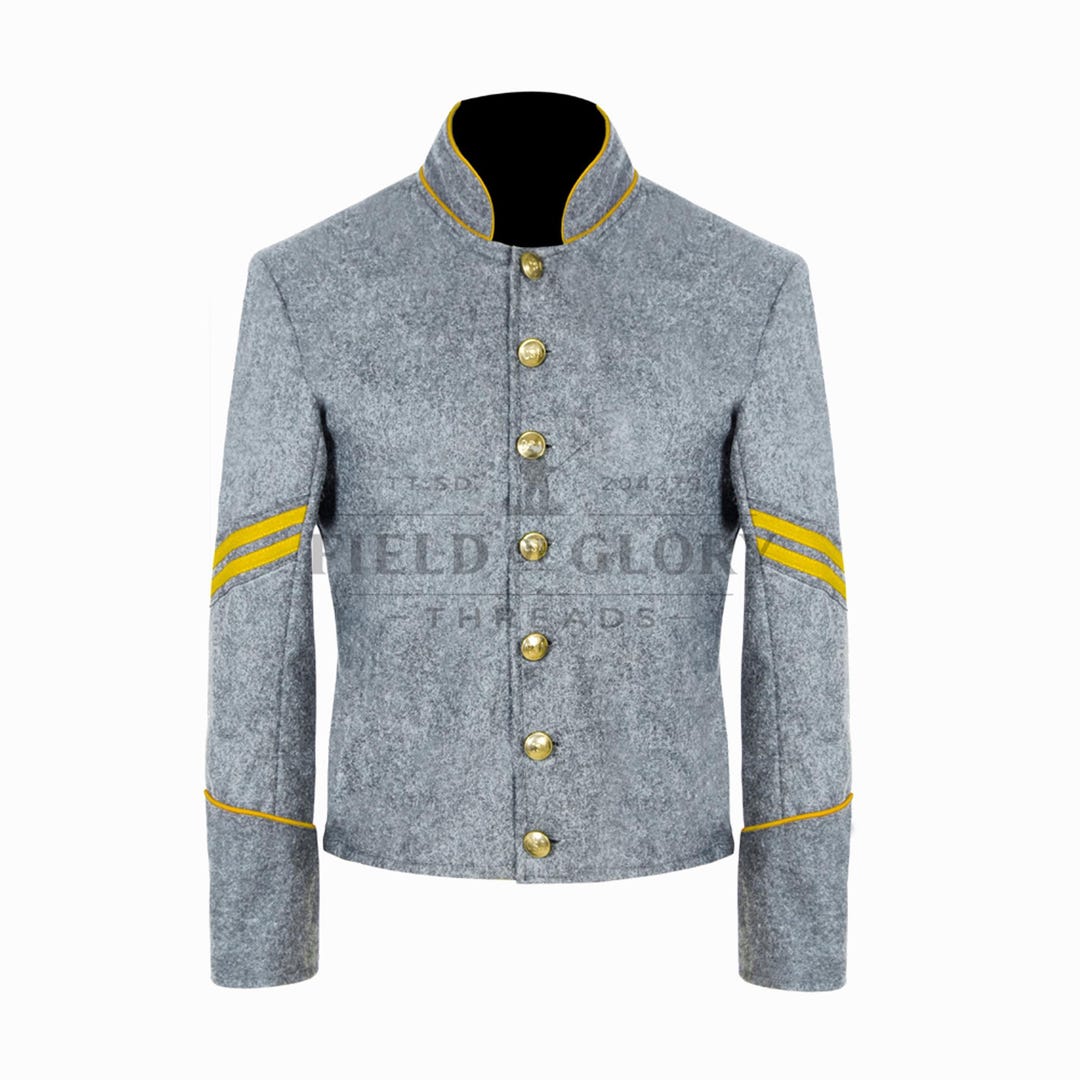 U.S. Civil War Cavalry Corporal Shell Jacket With Yellow Trim ...