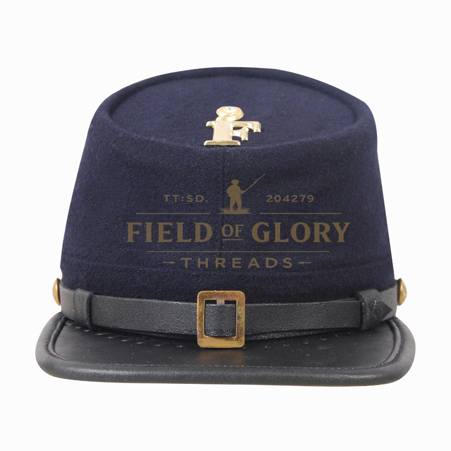 Civil War Union Kepi - Blue Wool Forage Cap - Etsy