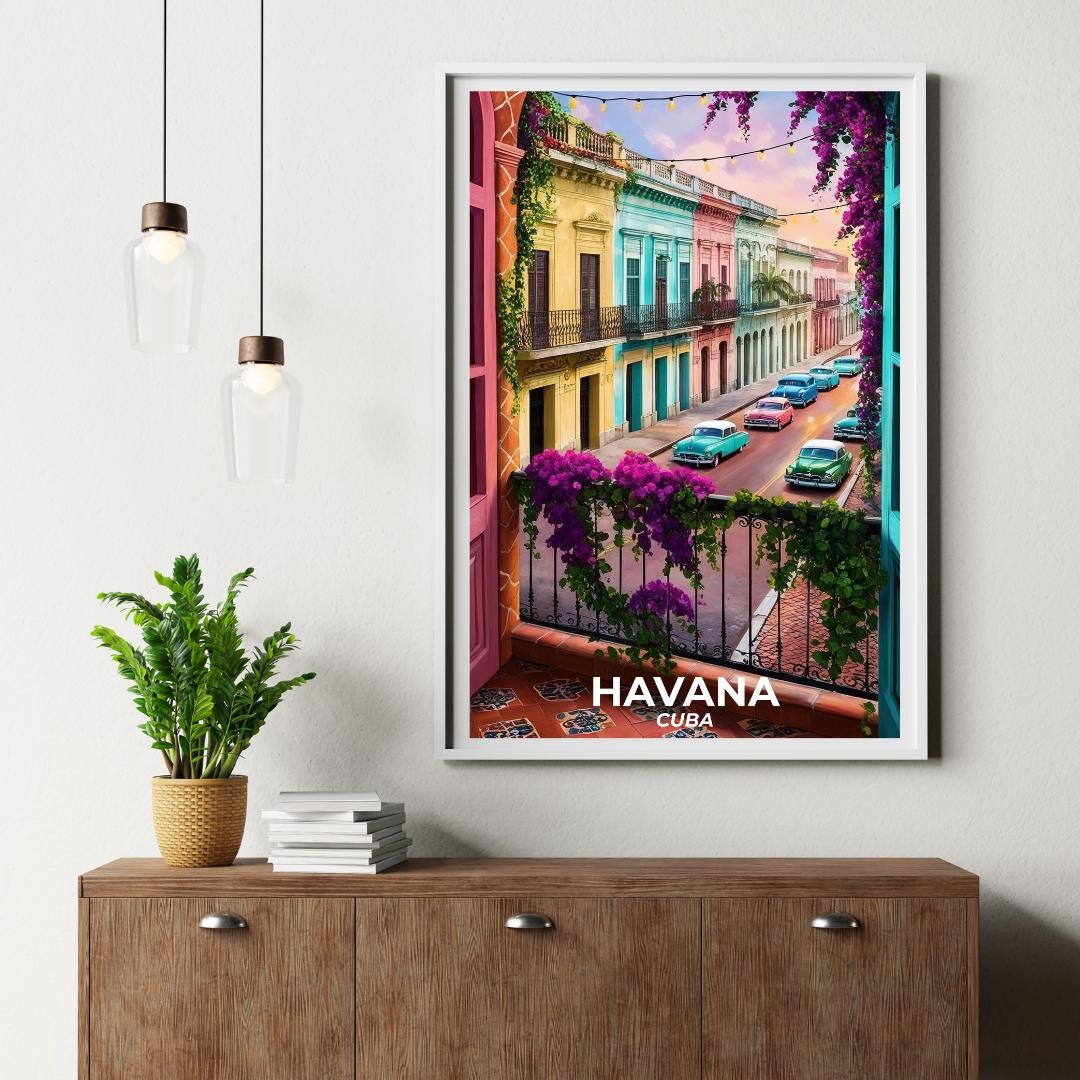 Havana Cuba Wall Art Prints, Printable Wall Art, Travel Posters, Prints ...