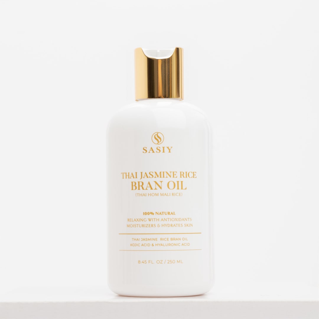 Thai Jasmine Rice Bran Massage Oil: Natural, With Kojic & Hyaluronic ...