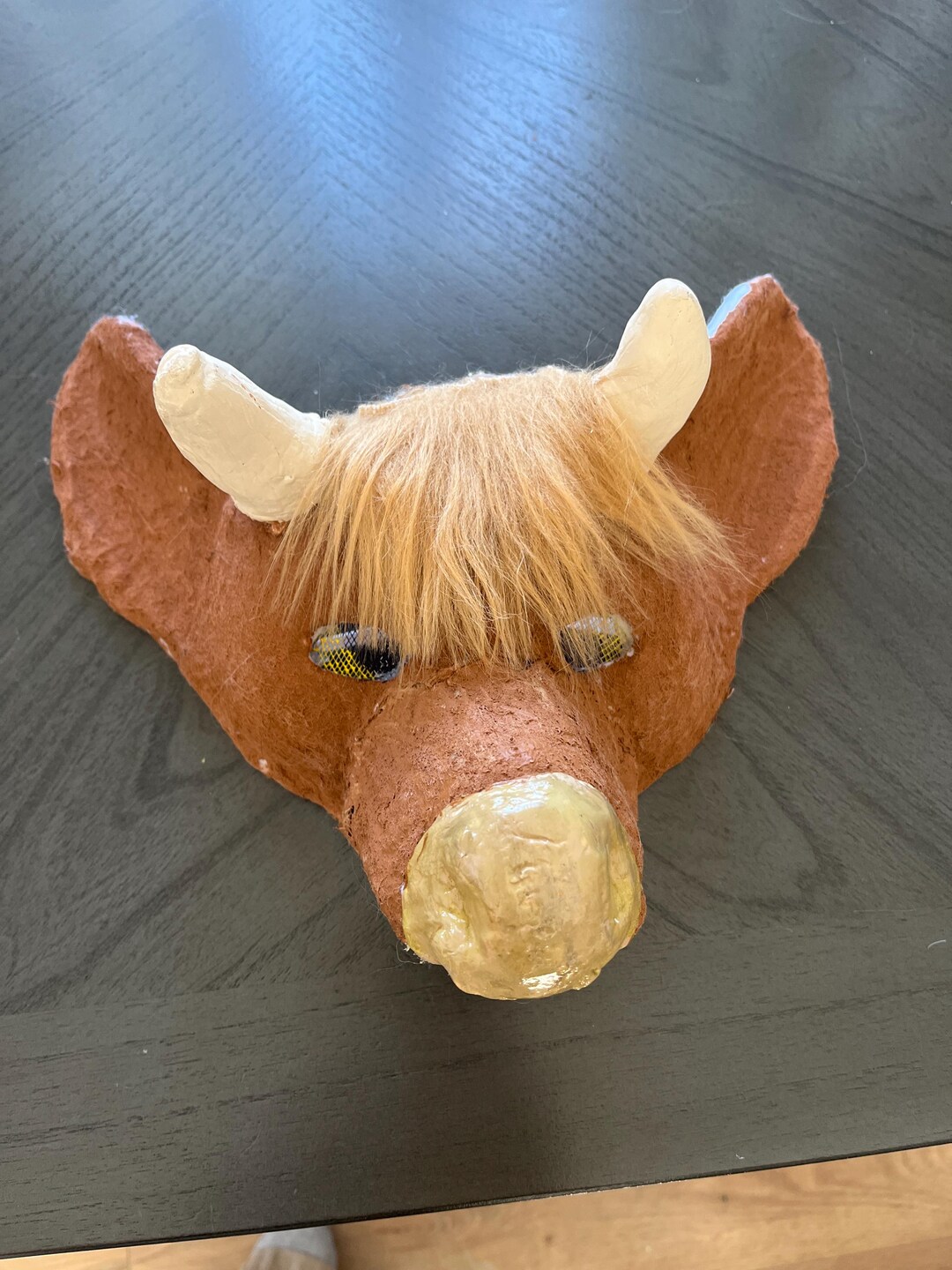 Highland Cow Therian Mask - Etsy