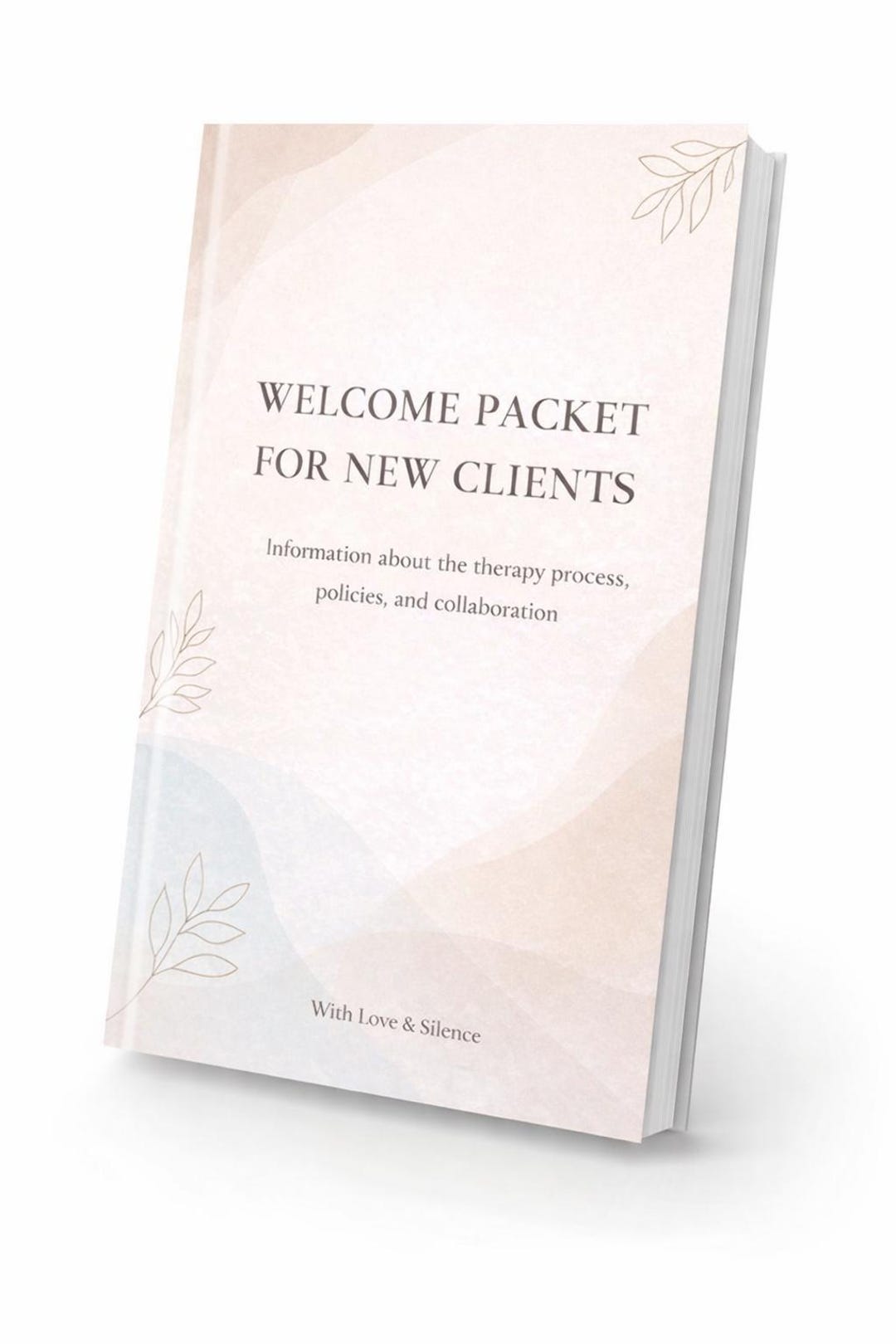 Therapy Client Welcome Packet | Intake & Policies Guide (PDF Download ...