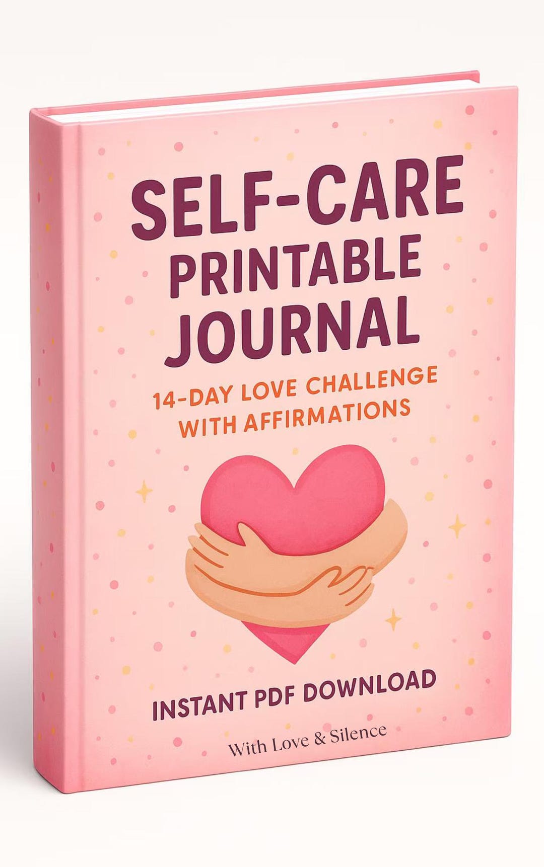 Self-care Printable Journal | 14-day Love Challenge With Affirmations ...