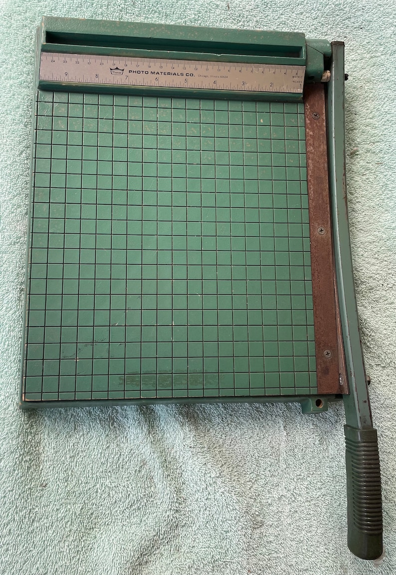 Vintage Premier Guillotine Paper Cutter 1950s Made in Chicago - Etsy