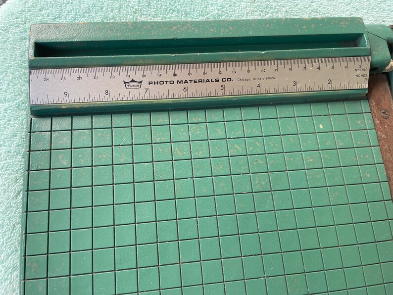 Vintage Premier Guillotine Paper Cutter 1950s Made in Chicago - Etsy