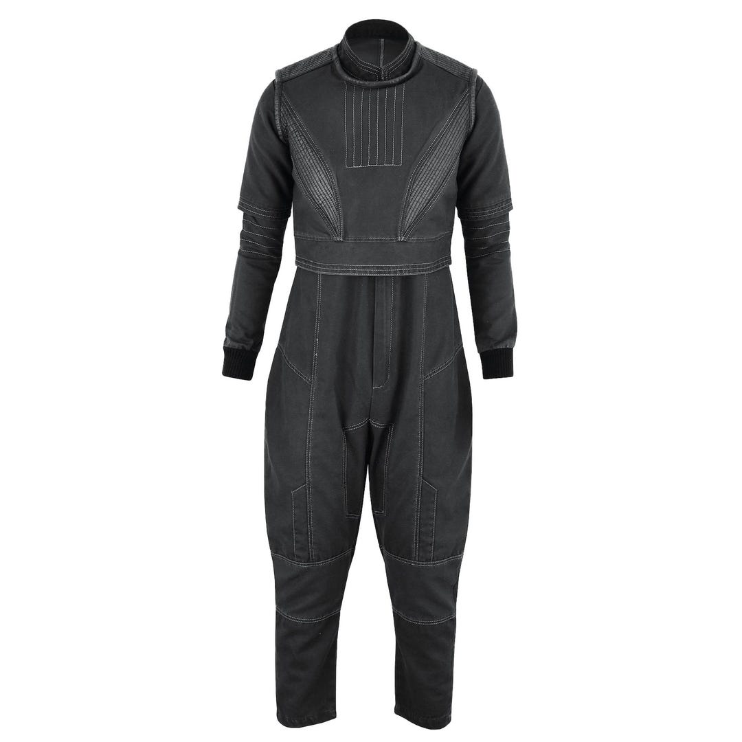 Mandalorian Star Wars Black Mando Flight Suit | Custom 3-piece Beskar ...