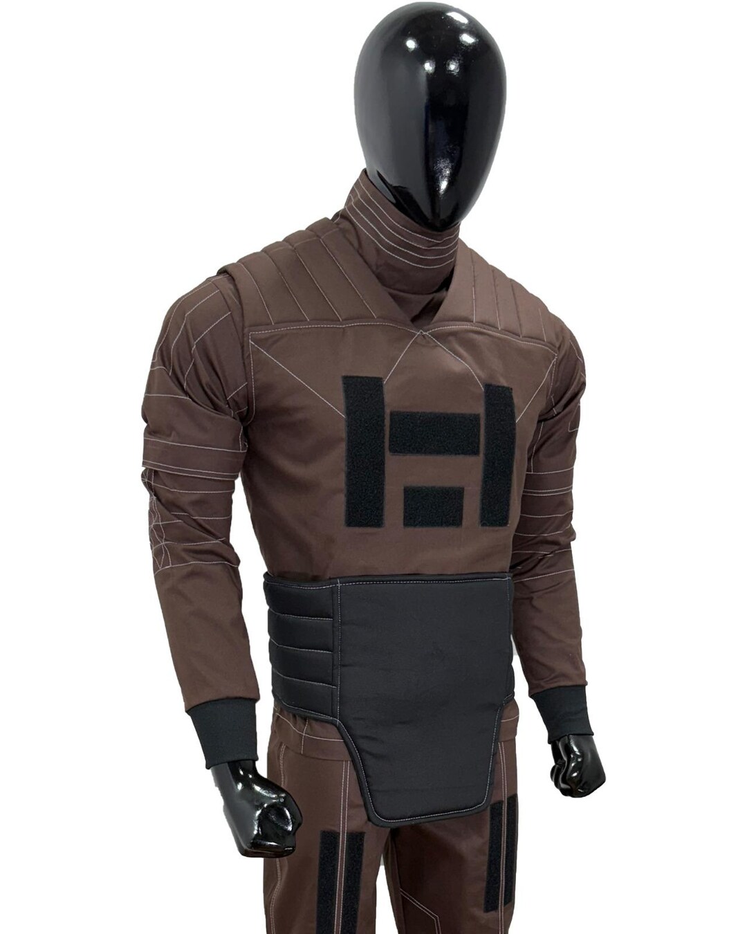 Inspired by Din Djarin Mandalorian Star Wars Brwon Mando Flight Suit ...