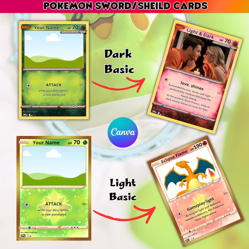 Custom Pokemon Cards Tcg Pocket - All Basic SWORD & SHIELD Pokémon Card ...