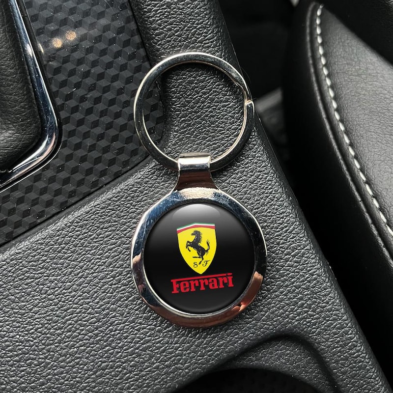 Ferrari Keychain Logos - Etsy