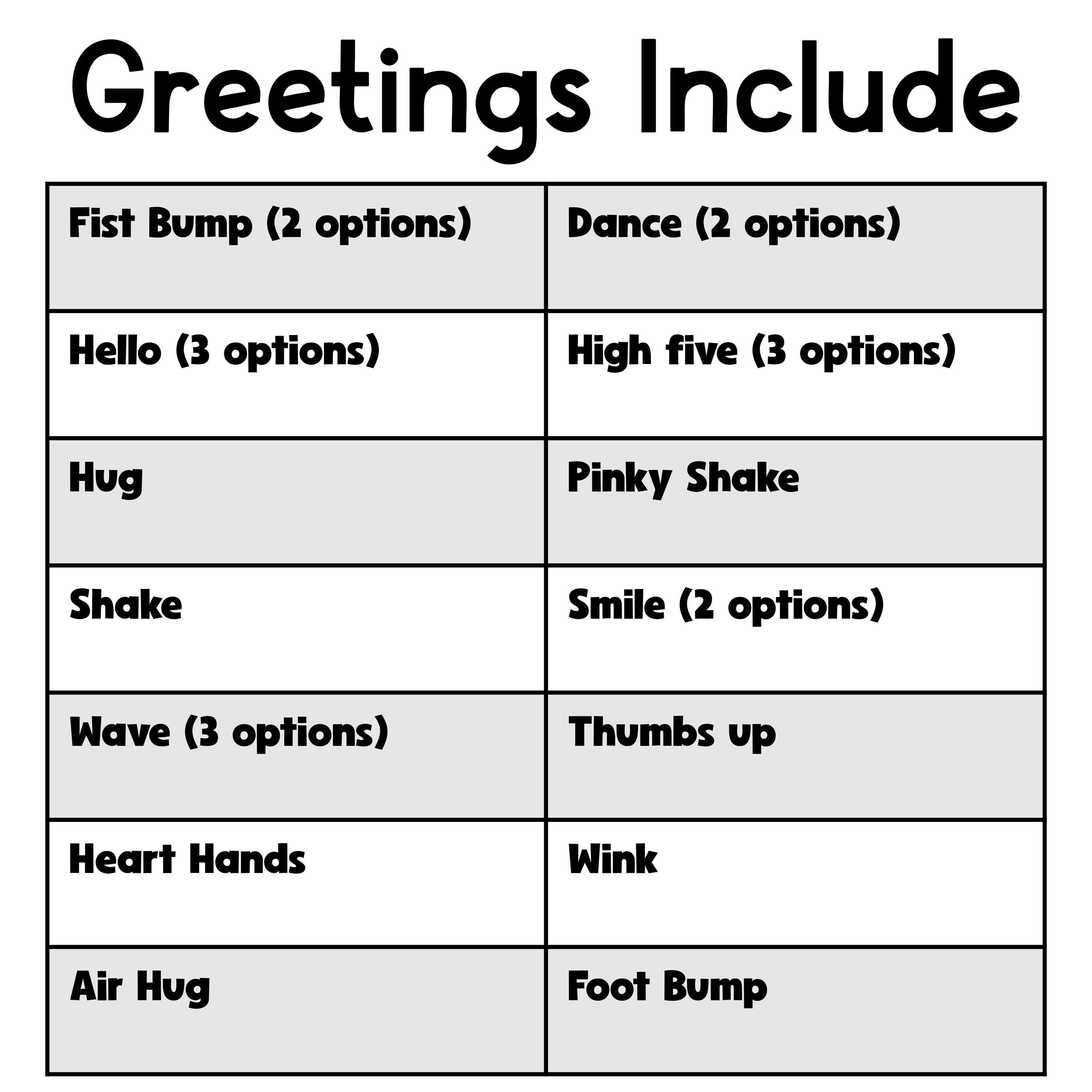 Morning Arrival Classroom Door Greetings and Morning Meeting Greeting ...