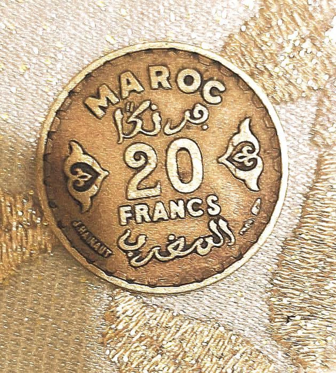 Dirham Marocain Ancien - 1371 - Pièce de Monnaie Mérinide Rare - Etsy ...