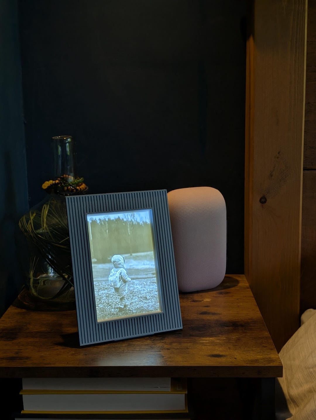 Custom 3D Printed Lithophane Photo Lamp: Personalized Family Keepsake ...