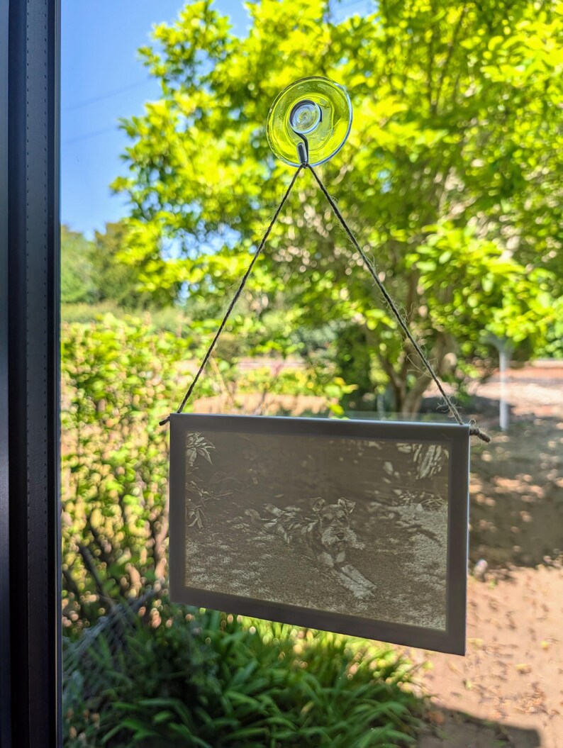Custom Family Photo Lithophane: 3D Printed Window Decor With Twine - Etsy