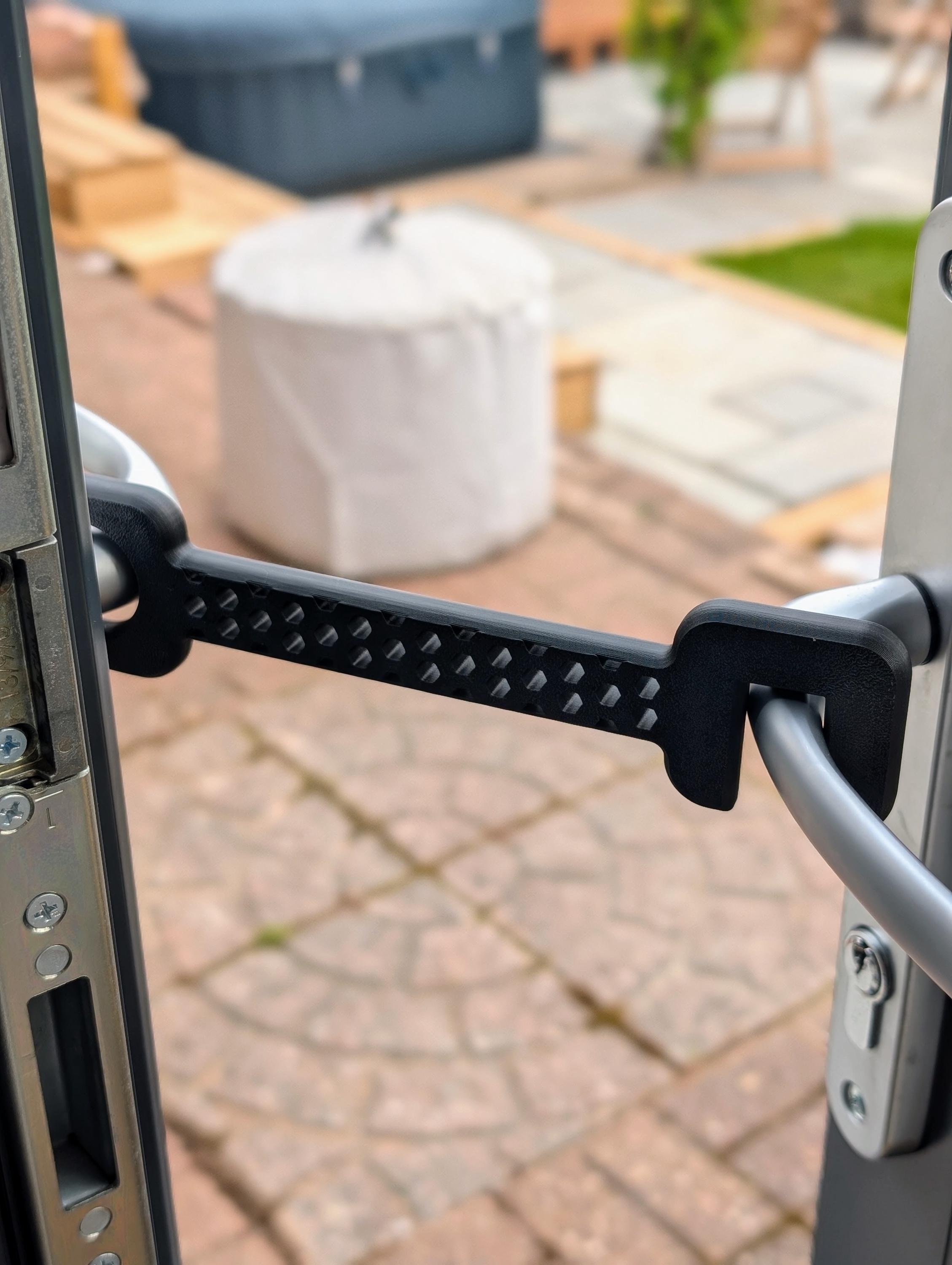 French Door Stop: 3D Printed Patio Door Breeze Hook - Etsy