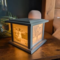 5 Picture Lithophane Cube With LED Light and Switch - Etsy Canada
