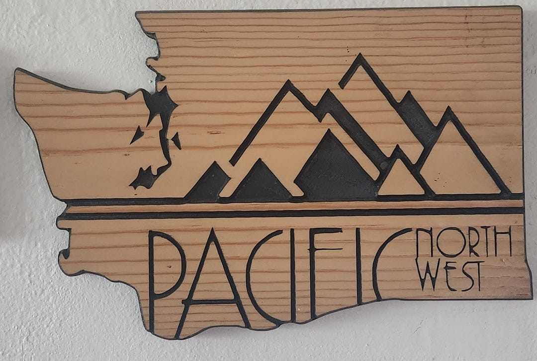 PNW Wall Sign - Etsy