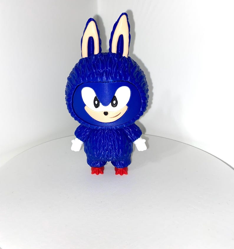 Labubu Sonic the Hedgehog Collectible Figure: Designer Art Toy - Etsy ...