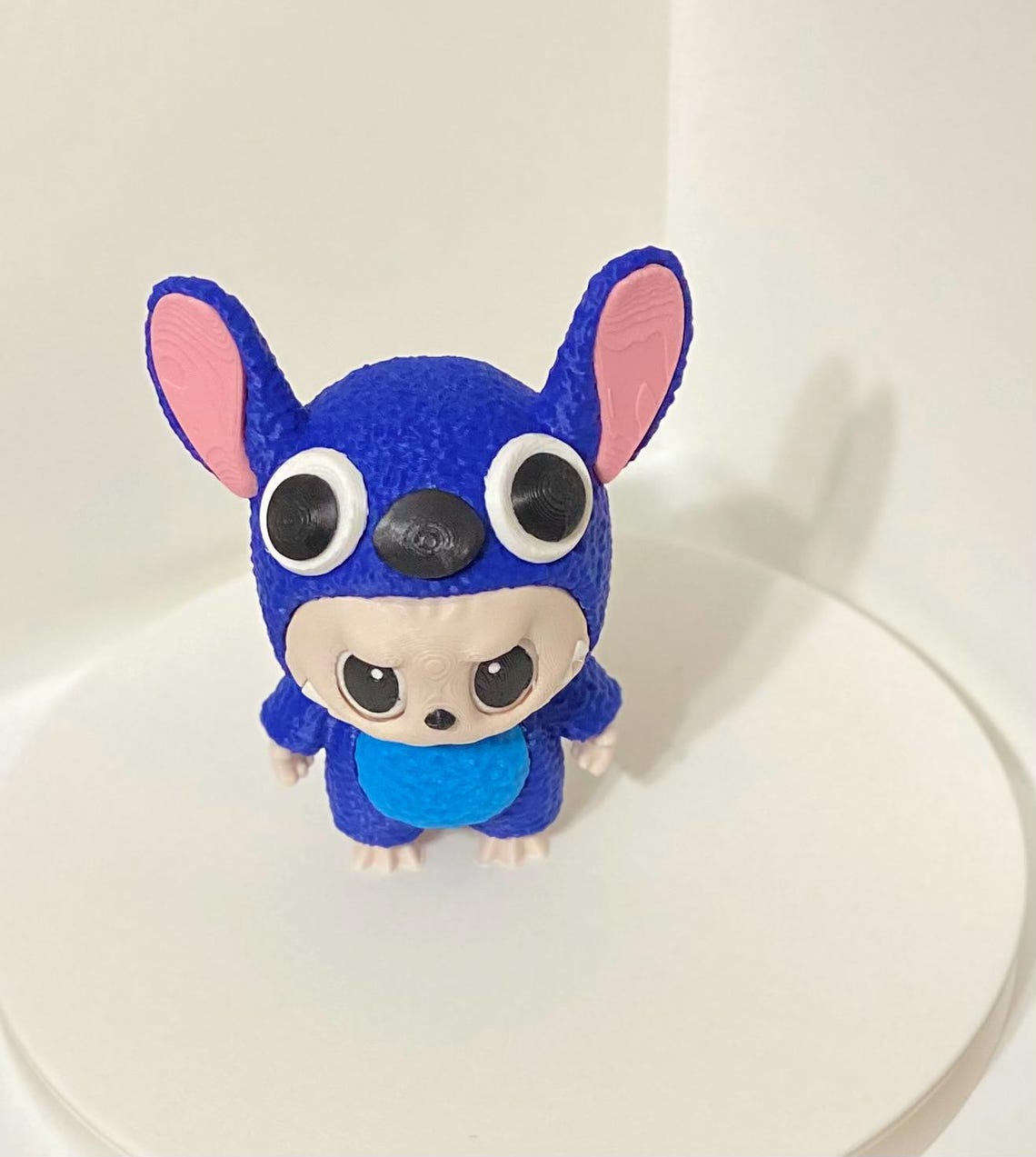 Limited Edition Designer Toy: Labubu X Stitch Fusion - Ideal for Disney ...