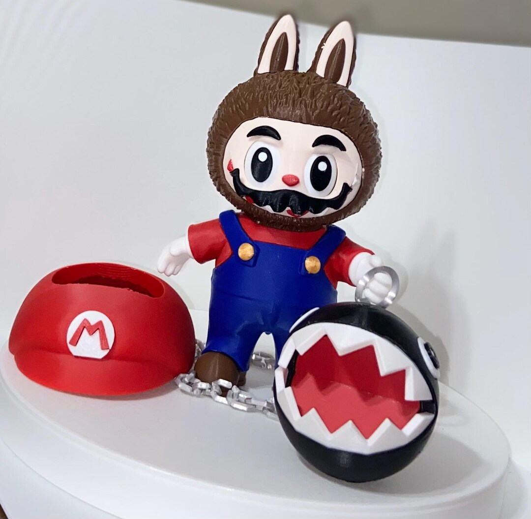 Labubu Super Mario Art Toy: Limited Edition Collectible Figure - Etsy ...