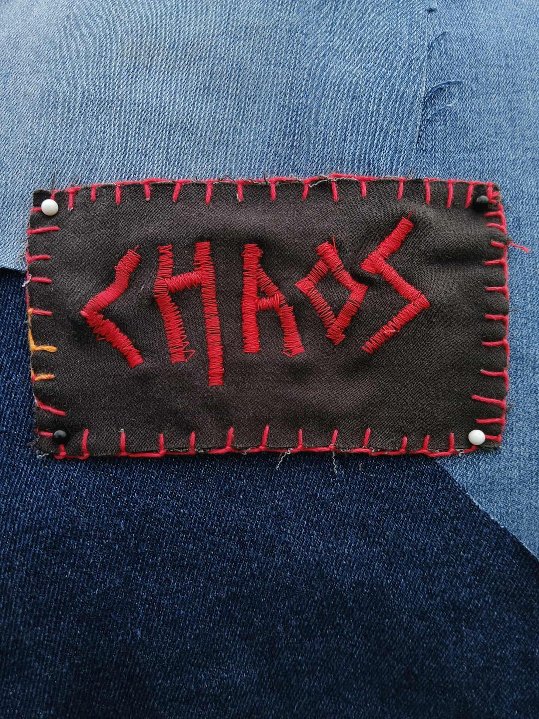 CHAOS Patch, Chaos Theme, Patch, Alt, Alternative, Patch Crafts, Sewing ...