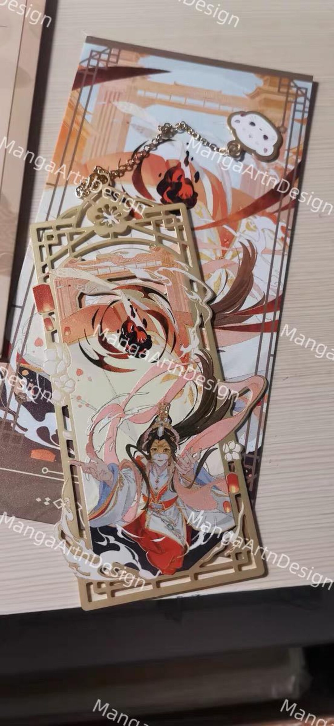 TGCF Heaven Official’s Blessing Art Made Bookmark, Local Design, Xie ...