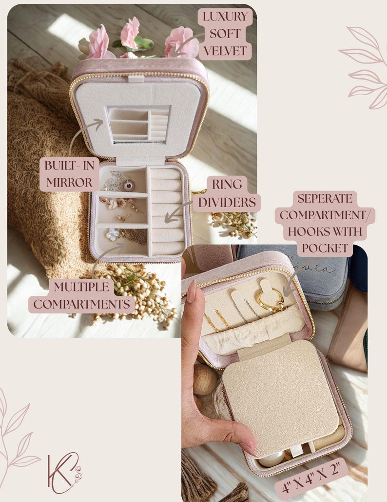 Personalized Velvet Constellation Jewelry Box: Custom Name Keepsake - Etsy