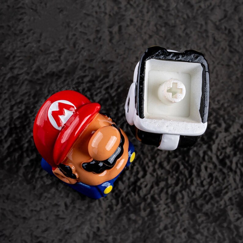 Mario Bros Keycaps - Mario, Luigi Keycap Set - Custom Mechanical ...