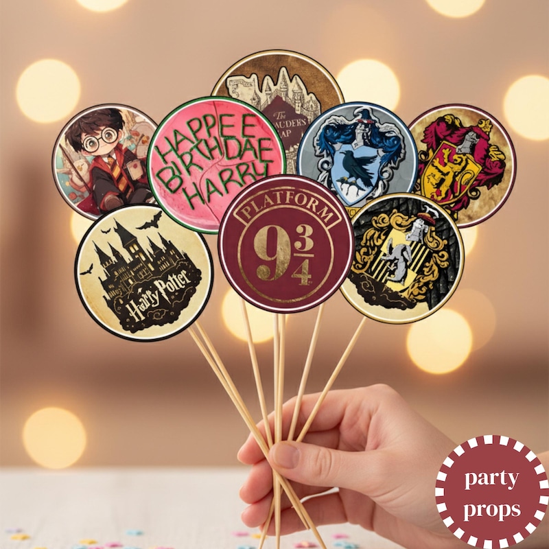 Harry Popter Cake Topper - Etsy