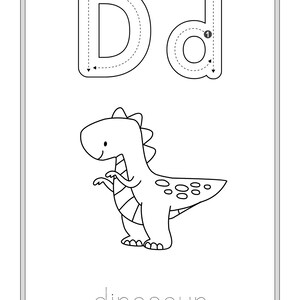 Printable Alphabet Color Book - Etsy