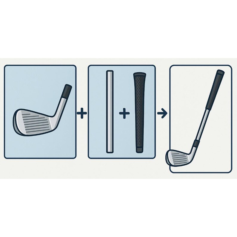 Add on Product* Grip and Shaft Upgrade - Basic Golf Club Grip With ...